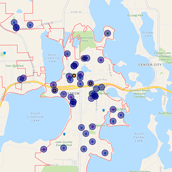 Lindstrom Public Works GIS - MSA