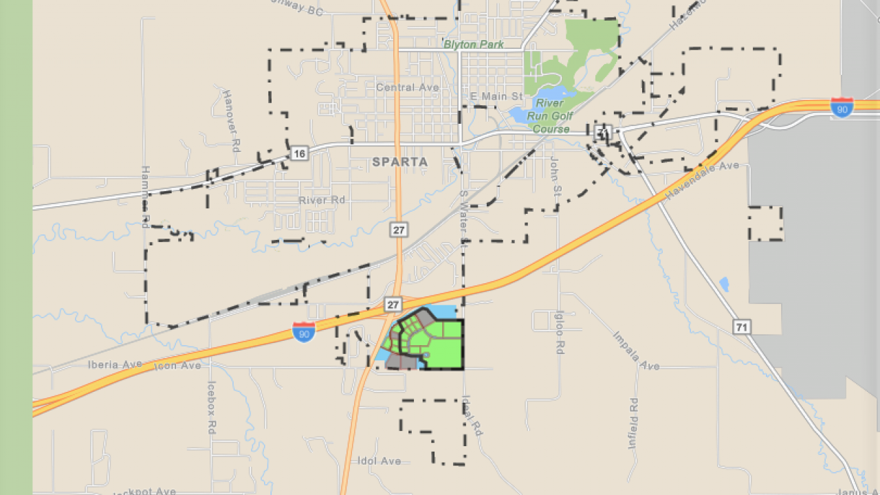 Sparta South Pointe Business Park Story Map - MSA