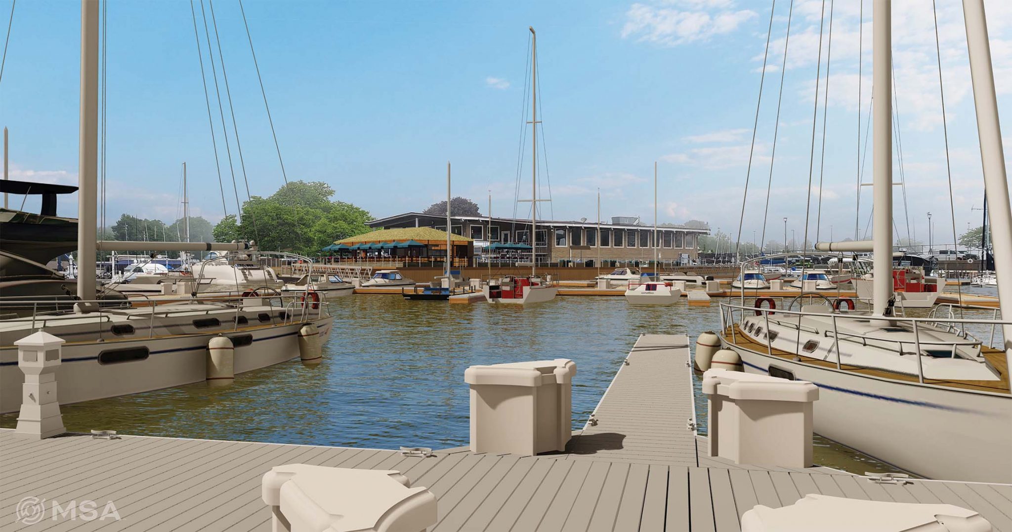 Digital Technology for Modern Marina Design - MSA
