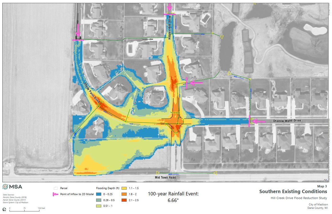 Hawks Landing Flood Reduction Study and Design - MSA