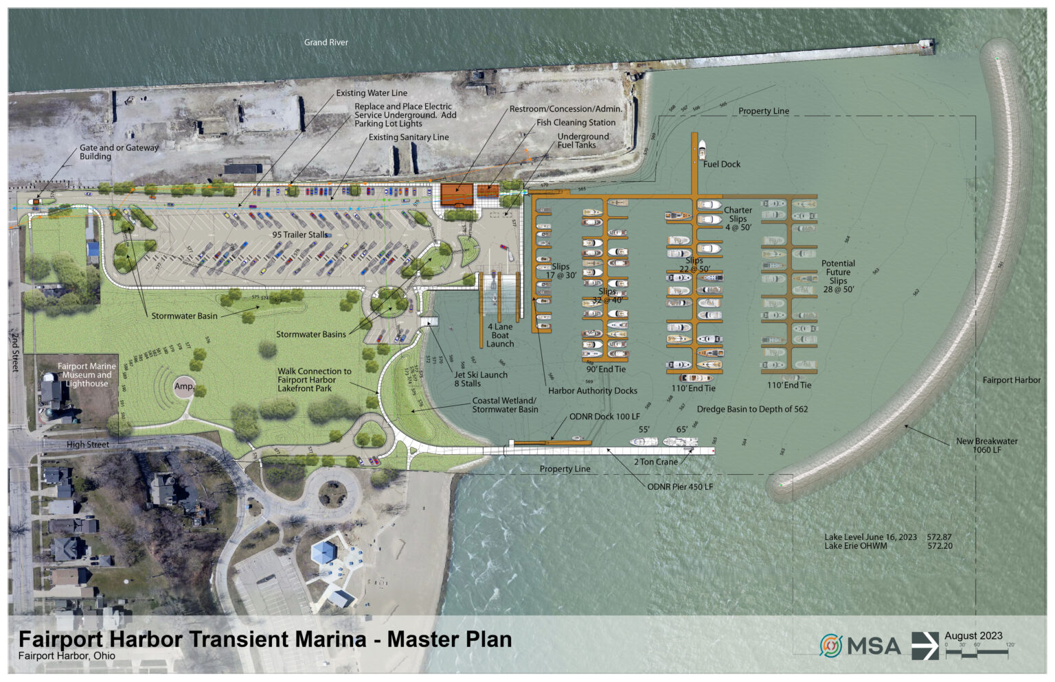 Fairport Harbor Transient Marina Study - MSA